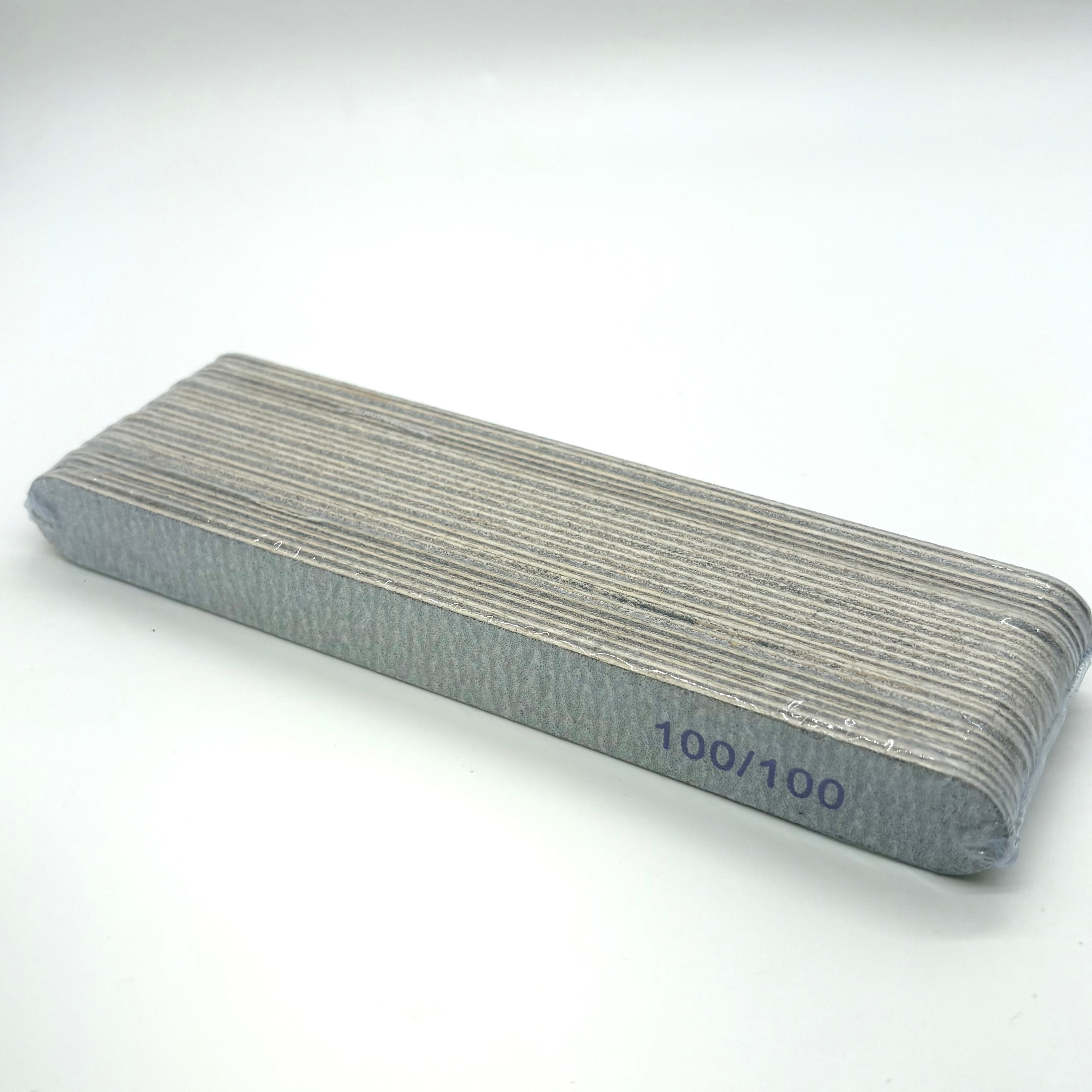 7" Wood Emery Board 100/100, 25pk – The Essential Nail Supply