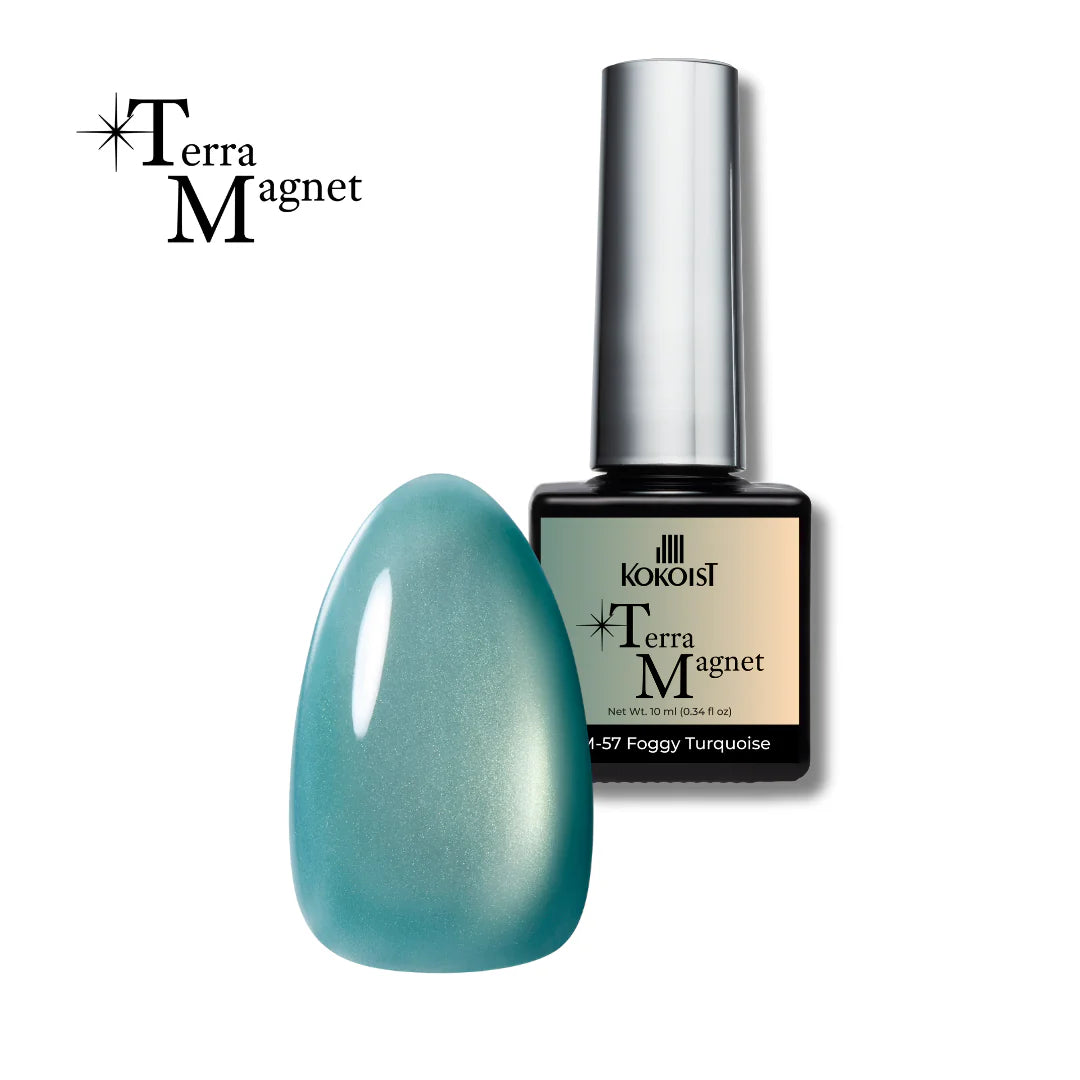 Terra Magnet TM - 57 Foggy Turquoise – The Essential Nail Supply