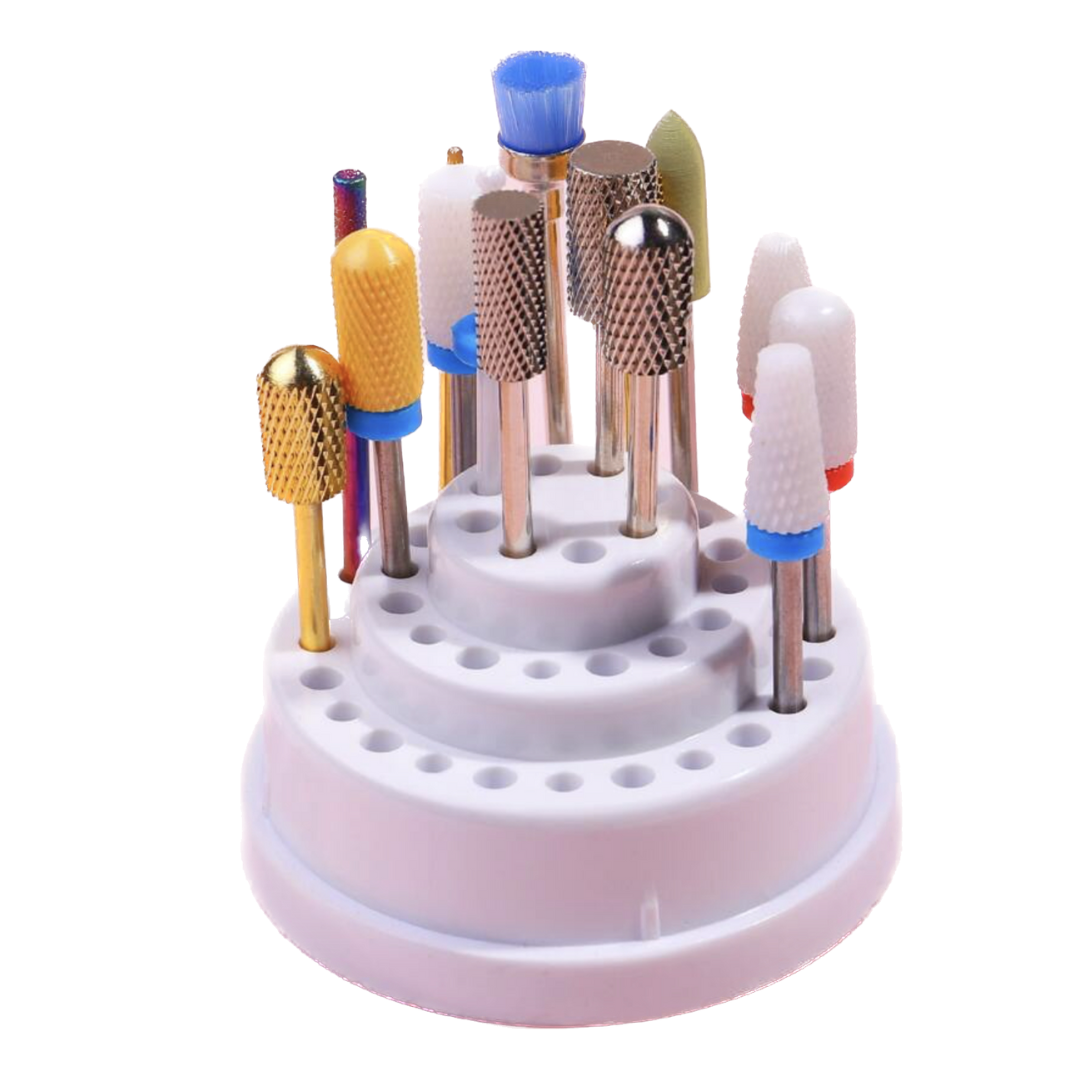 Upright Drill Bit Container – The Essential Nail Supply